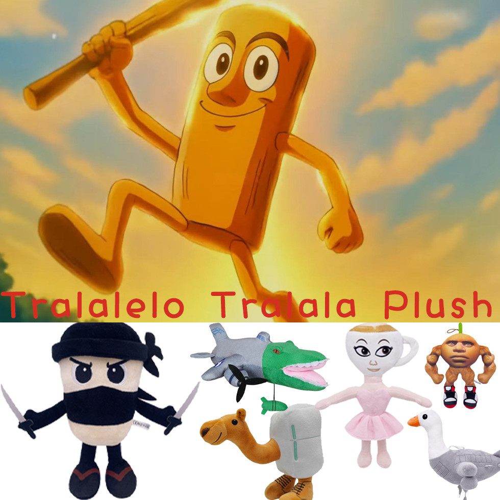 Jual 32styles Tralalelo Tralala Plush Tungtungtung Italian Brainrot Al ...