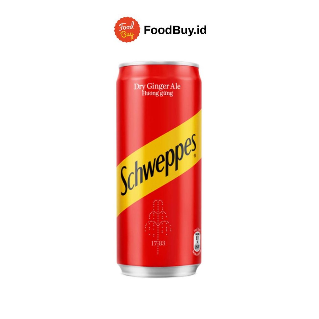Jual Schweppes Ginger Ale Can 250 ml | Shopee Indonesia