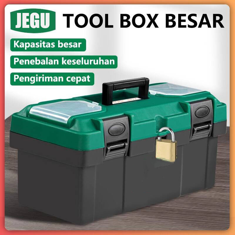 Jual JEGU Kotak Alat/Tool Box/ Kotak Penyimpanan Serbaguna / Kotak Alat ...