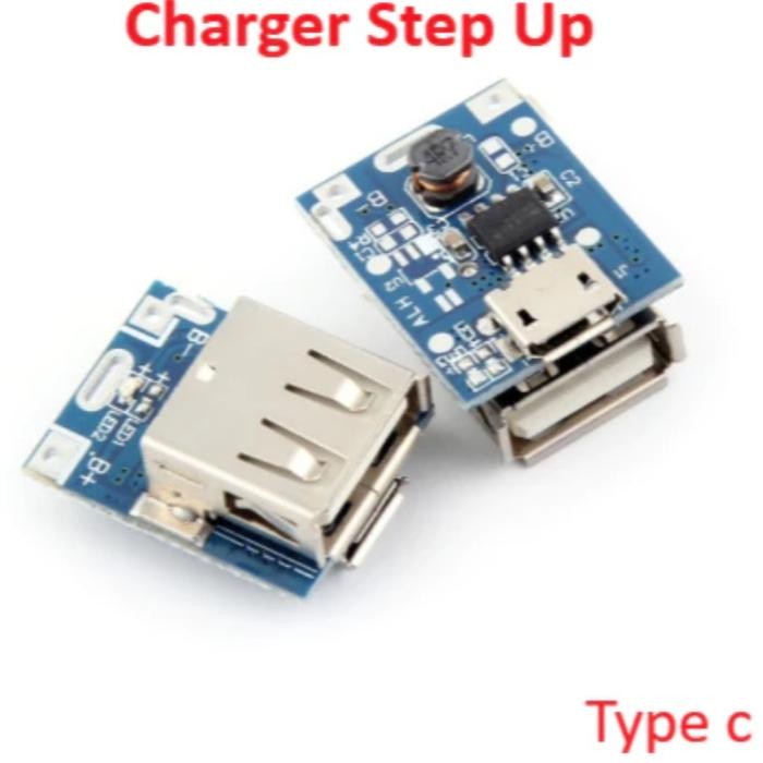 Jual Modul Power Bank 1 Slot Multi Charger Type C 5V 1A Lithium Li-ion ...