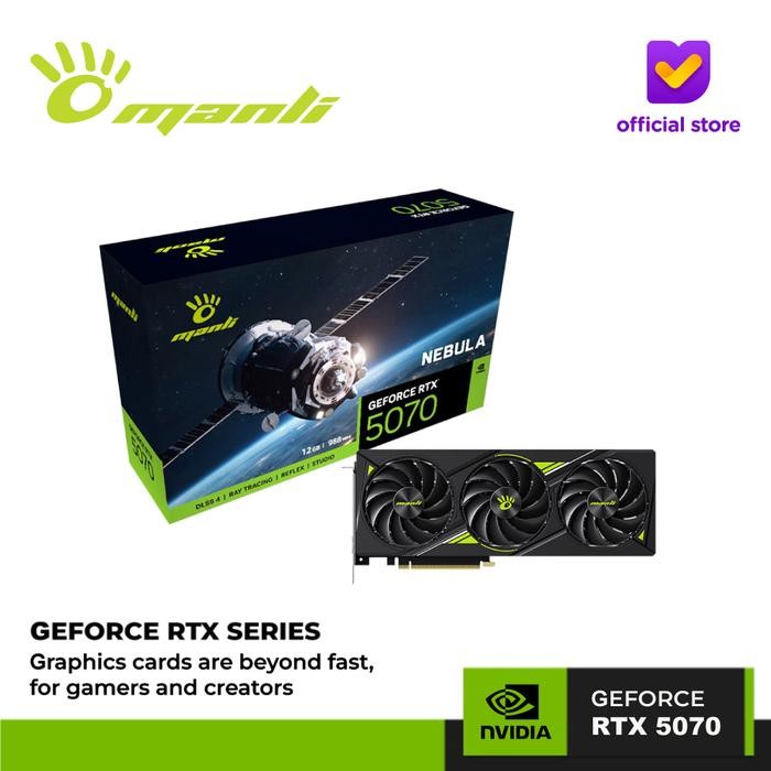 Jual MANLI Nebula GeForce RTX 5070 12GB GDDR7 | Shopee Indonesia
