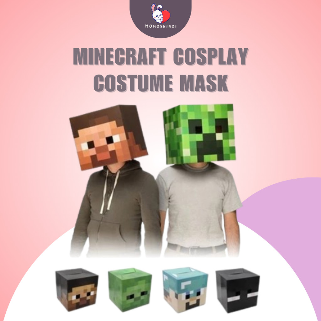 Jual Topeng kostum Minecraft Cosplay | Shopee Indonesia