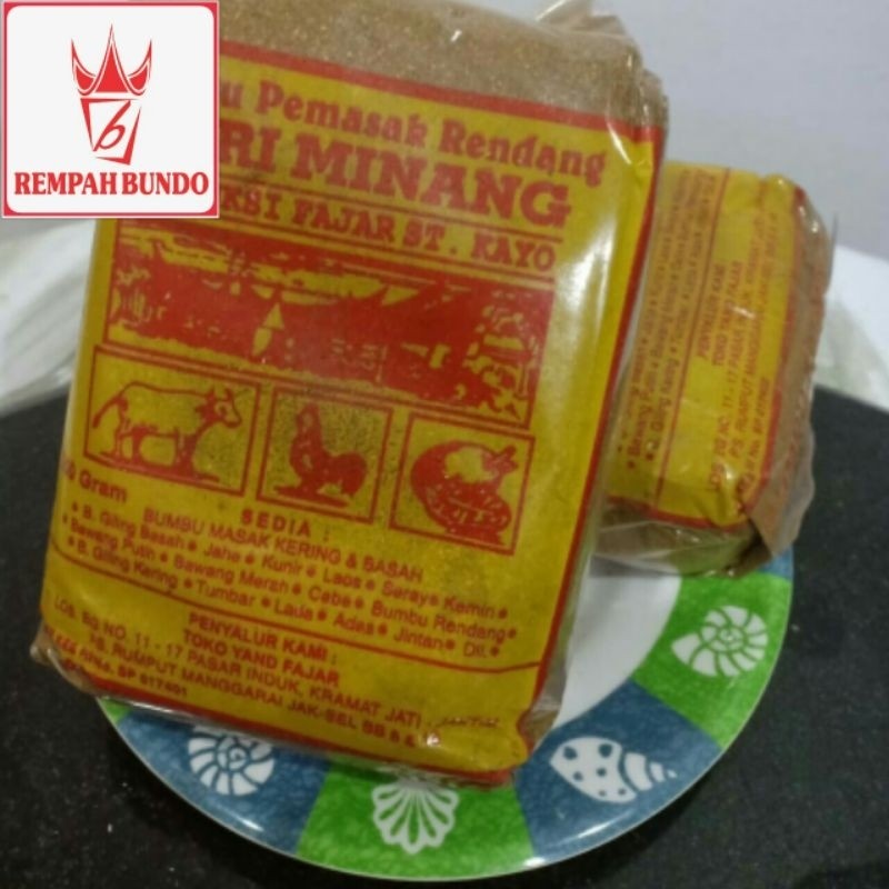 Jual Bumbu Masak Rendang Sari Minang 1 kg | Shopee Indonesia