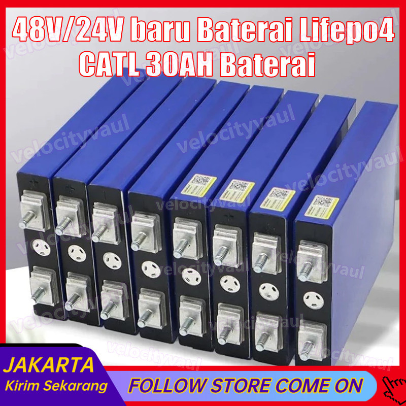 Jual CATL/BYD Battery Lifepo4 12v BMS 30AH Baru Elektrik Baterai ...