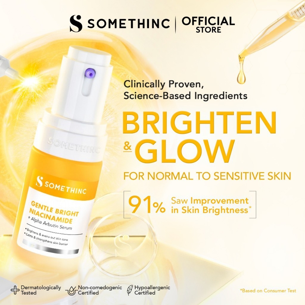 Jual Somethinc Gentle Bright Niacinamide + Alpha Arbutin Serum ...