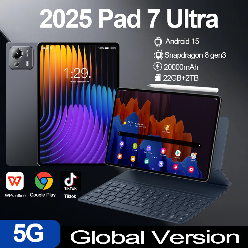Jual 2025 Original Pad 7 Ultra Tablets Snapdragon 8 gen3 Android 15 ...