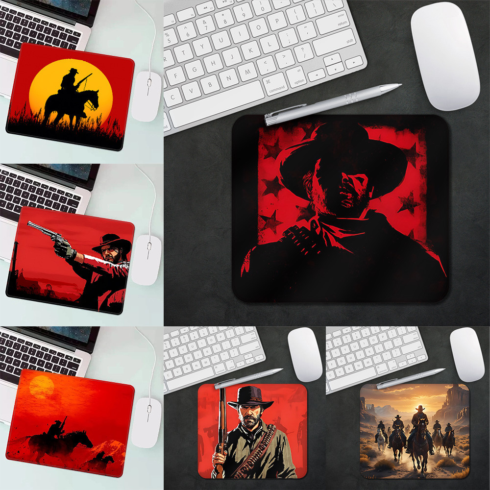 Jual Red Dead Redemption 2 RDR2 US West cowboy Gaming Mouse Pad XS ...