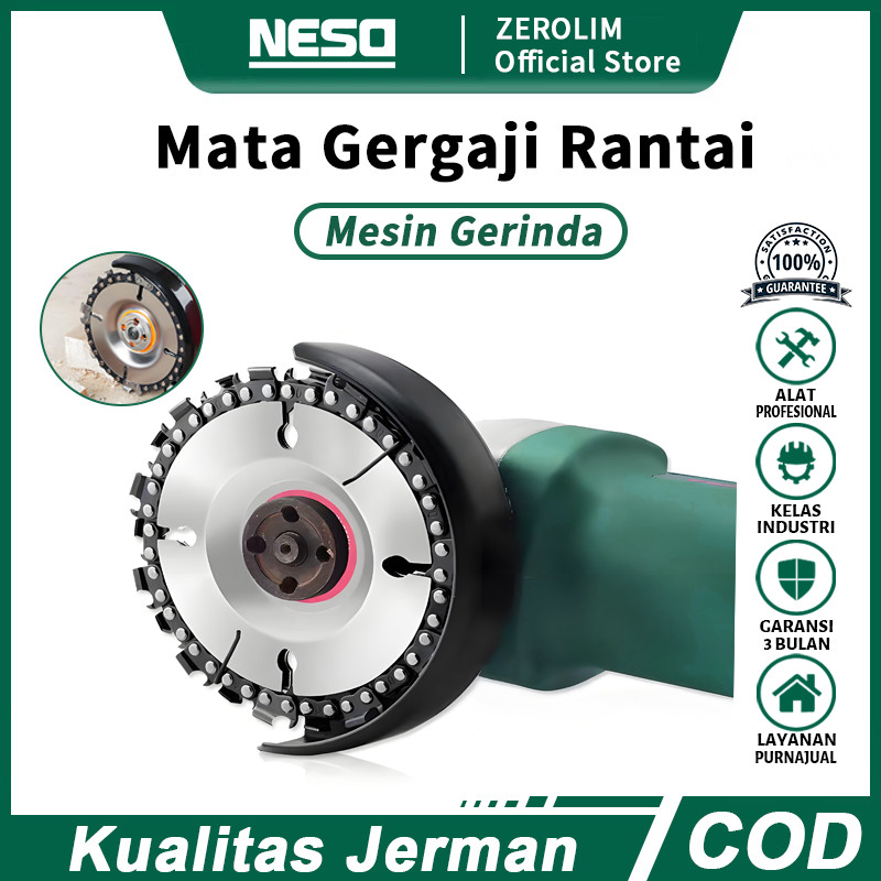 Jual NESO JERMAN Wood Carving Disc Mata gergaji rantai 4" (COD) / Disc ...