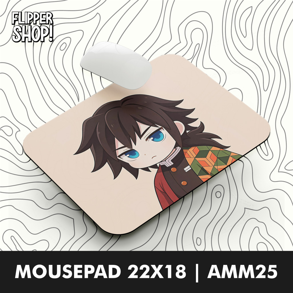 Jual Mousepad Motif Hashira Demon Slayer Tokito/Tengen/Mitsuri/Iguro ...