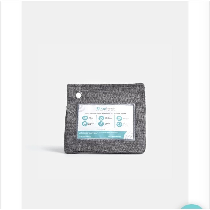Jual Hapi Home Bamboo Charcoal Air Purifying Bag 200gr Pouch | Shopee ...