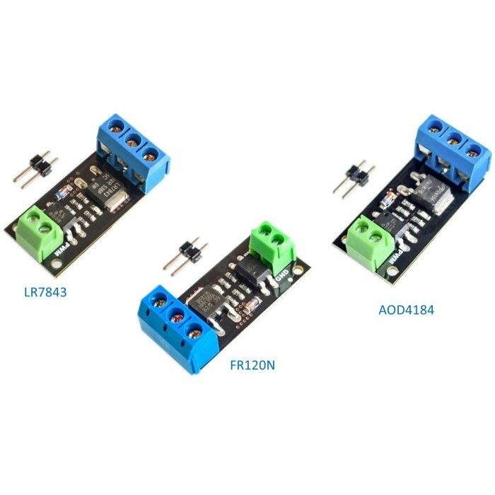 Jual Module Mosfet FR120N LR7843 AOD4184 N Channel Driver Optocoupler ...