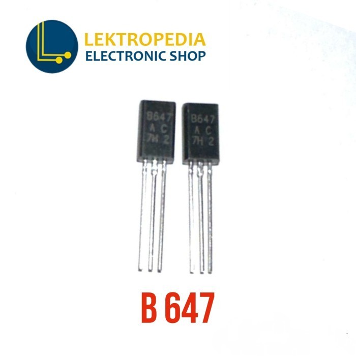 Jual B647 / 2SB647 Transistor B 647 TR IC | Shopee Indonesia