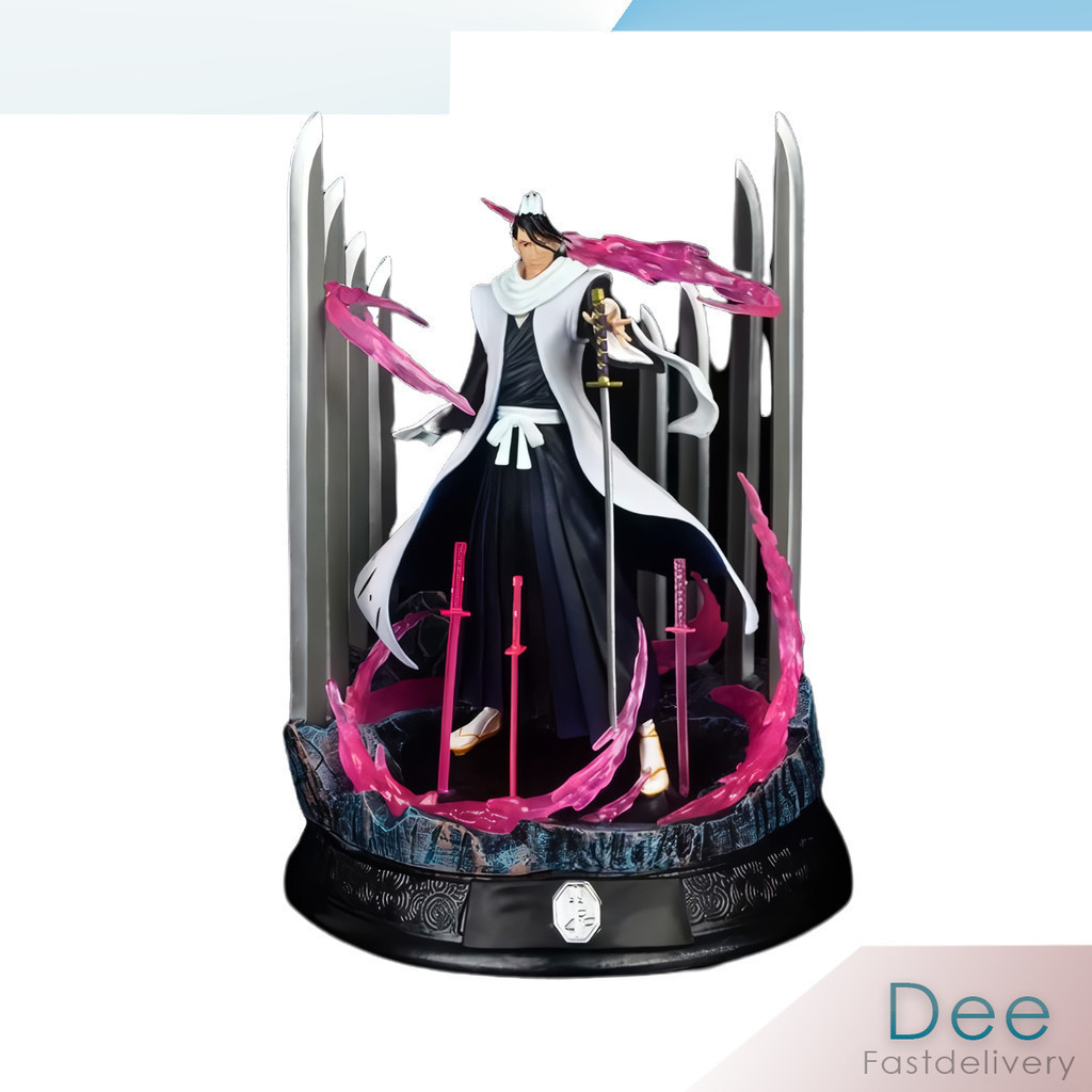 Jual Byakuya Kuchiki fighting scene style 32.5cm Bleach action figure ...
