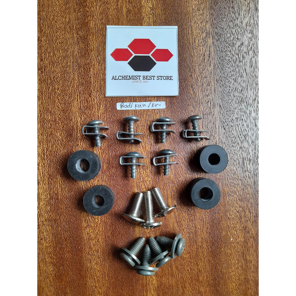 Jual Baut Bodi Yamaha Fizr / Baud Cover Body Yamaha Fizr Force One ...