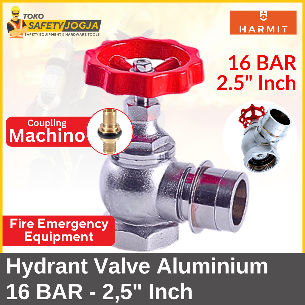Jual Hydrant Valve Landing Valve Ukuran 2,5" Inch 16K Untuk Hydrant Box ...