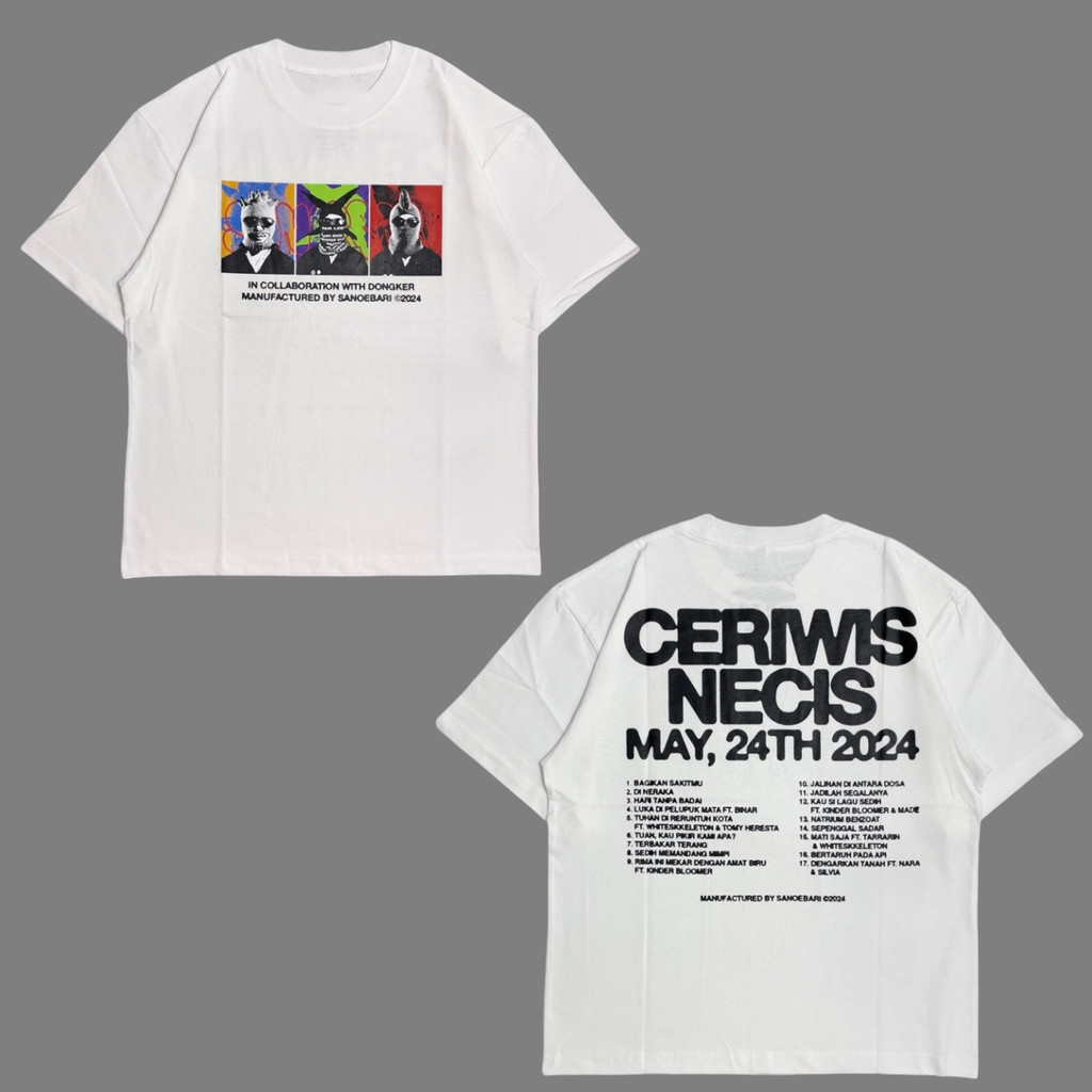 Jual Dongker x Sanoebari - Ceriwis Necis Album | Original Merchandise T ...