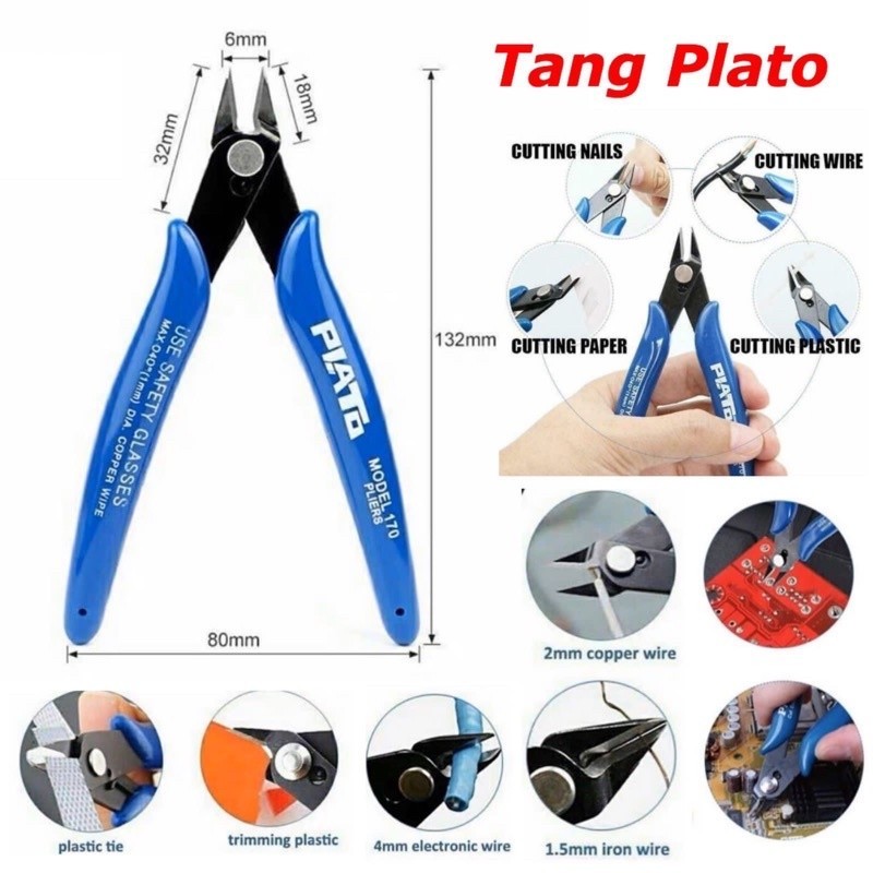 Jual TANG PLATO ALAT POTONG KAWAT TANG GUNTING PEMOTONG KAWAT COIL ...