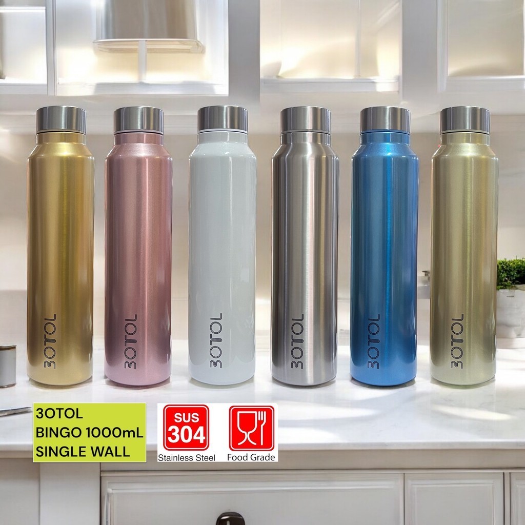 Jual Botol Kulkas Tempat Air Minum Botol Air Minum 3OTOL BINGO 1000ml ...