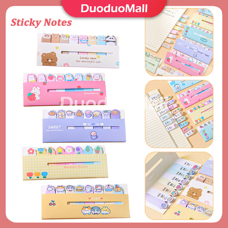 Jual Sticky Notes Karakter 8IN1 /Sticky Notes | Shopee Indonesia