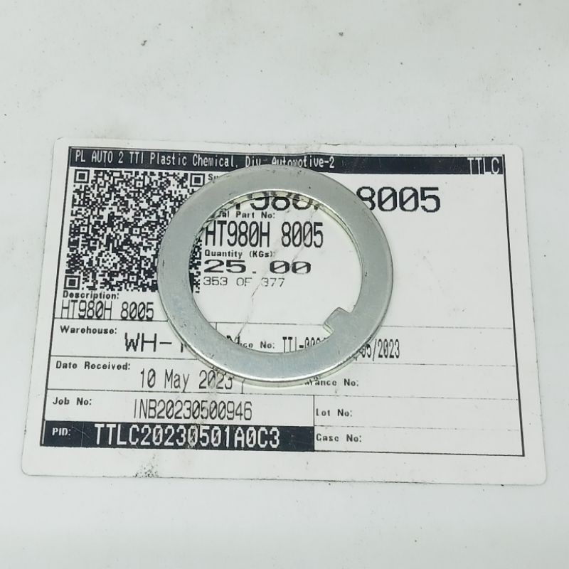 Jual PROMO!!! RING KOM COM STIR STANG ORIGINAL RING WASH WASHER MUR ...