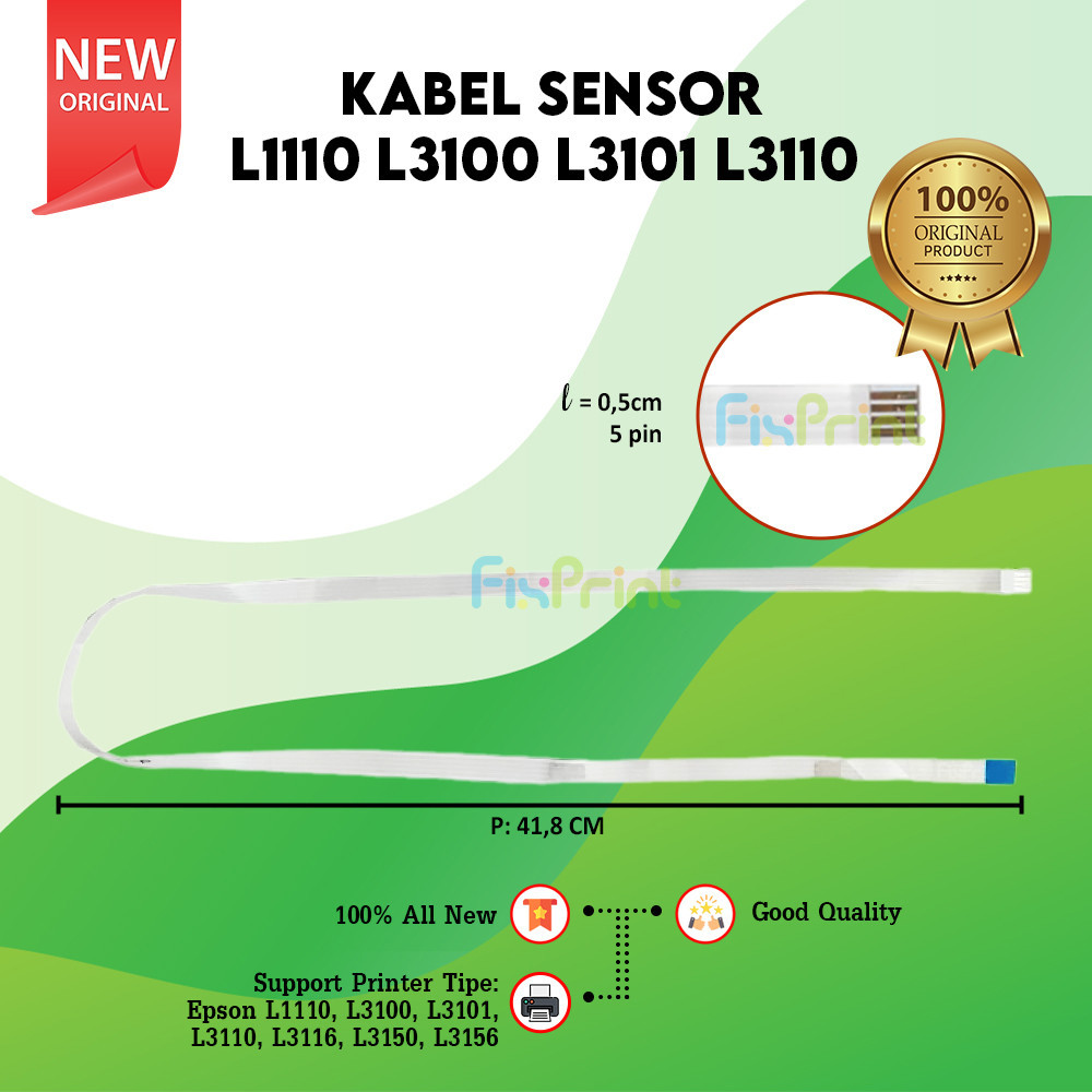 Jual KABEL HEAD EPSN PRINTER KABEL SENSOR Printer L1110 L1210 L1250 ...
