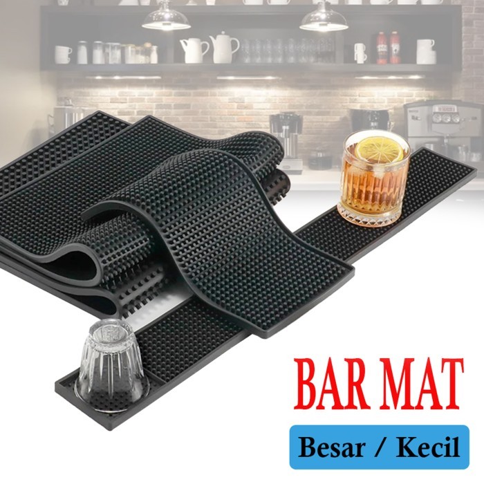 Jual Alas Tatakan Piring Gelas Bartender Barista Bar Mat Rubber Meja ...