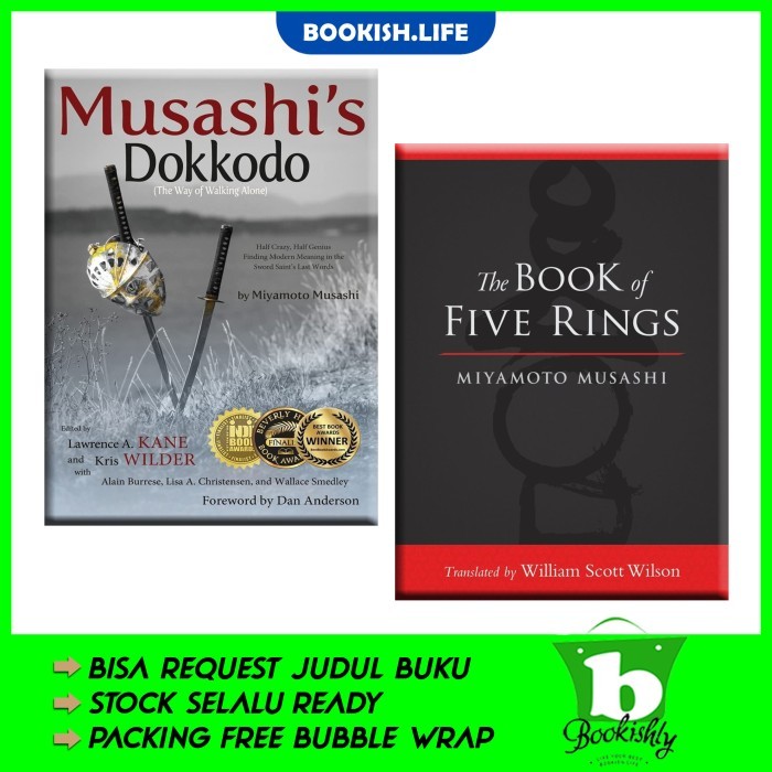Jual Musashi's Dokkodo The Book of Five Rings By Miyamoto Musashi | Shopee Indonesia