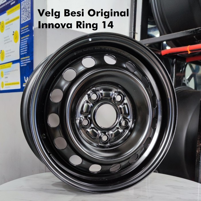Jual VELG BESI ORIGINAL OEM TOYOTA INNOVA RING 14 lebar 5 inci Asli ...