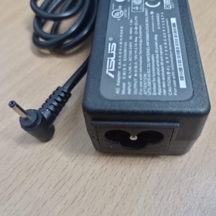 Jual Adaptor Charger Laptop Asus 19V 2.1A Jack / colokan Kecil Original ...