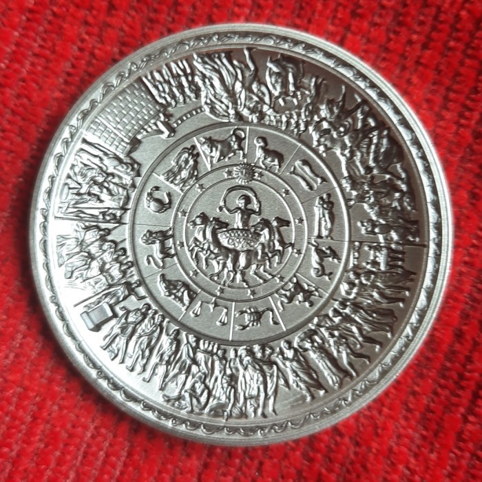 Jual PERAK KOMSCO SILVER LOGAM MULIA KOIN PERAK MURNI ACHILLES SHIELD ...