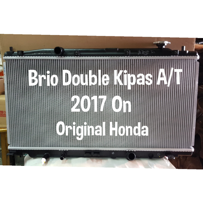 Jual JUAL Radiator Honda Brio Double Kipas A/T 2017 On Original Honda ...