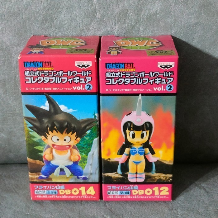 Jual ORIGINAL Dragon Ball DWC v2 Goku Kid & ChiChi Kid - NEW & ULTRA RARE | Shopee Indonesia