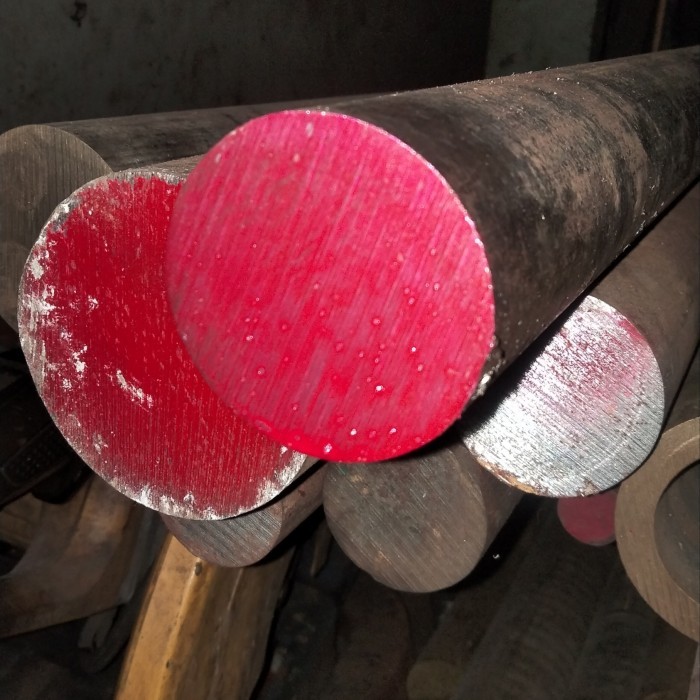 Jual as besi setengah baja S45C diameter 140mm x 140mm (carbon steel ...
