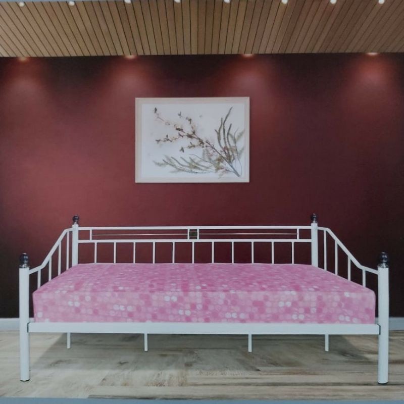 Jual Ranjang Sofa /Kursi Besi Crown Merk Succes Tanpa Busa * | Shopee ...