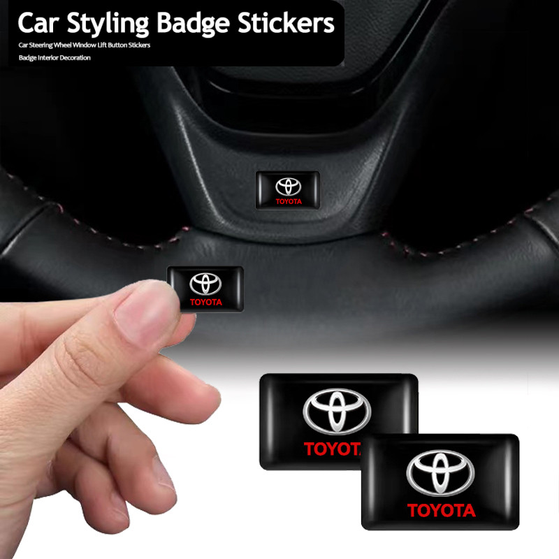 Jual Car Badge Sticker Auto Interior Rubber Decoration Paster For ...