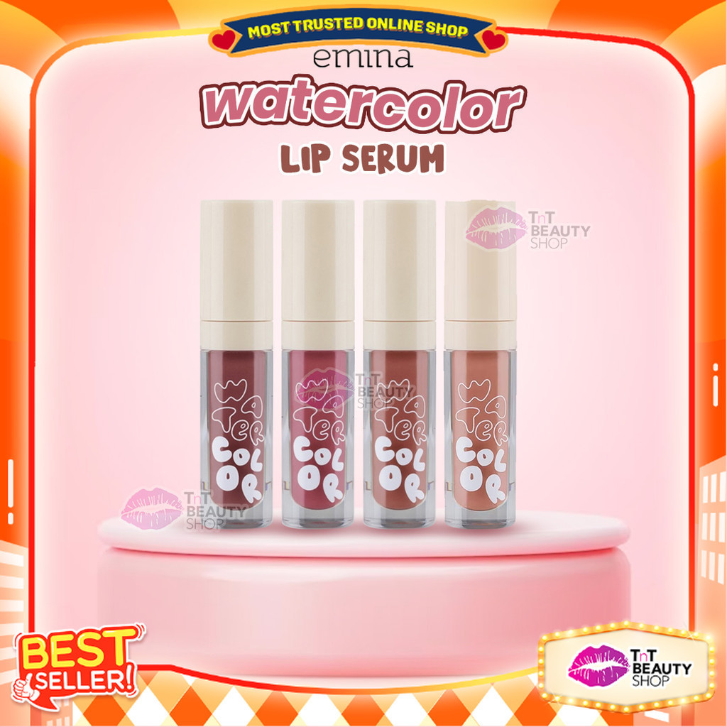 Jual Emina Water color Lip Serum 2gr - Lip Serum | Emina Watercolor ...