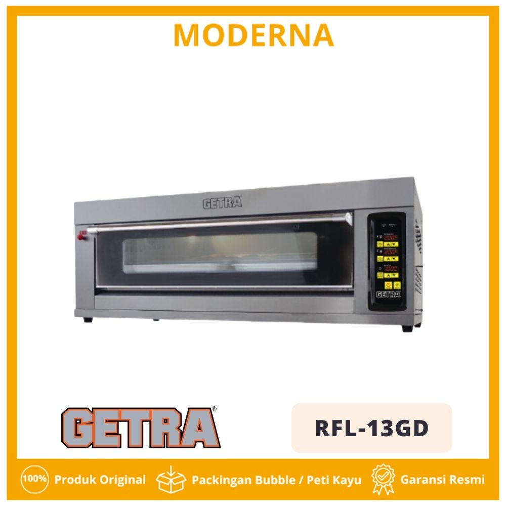 Jual Gas Oven Bakery Getra Rfl-13gd Oven 1 Deck 3 Tray Oven Pemanggang ...