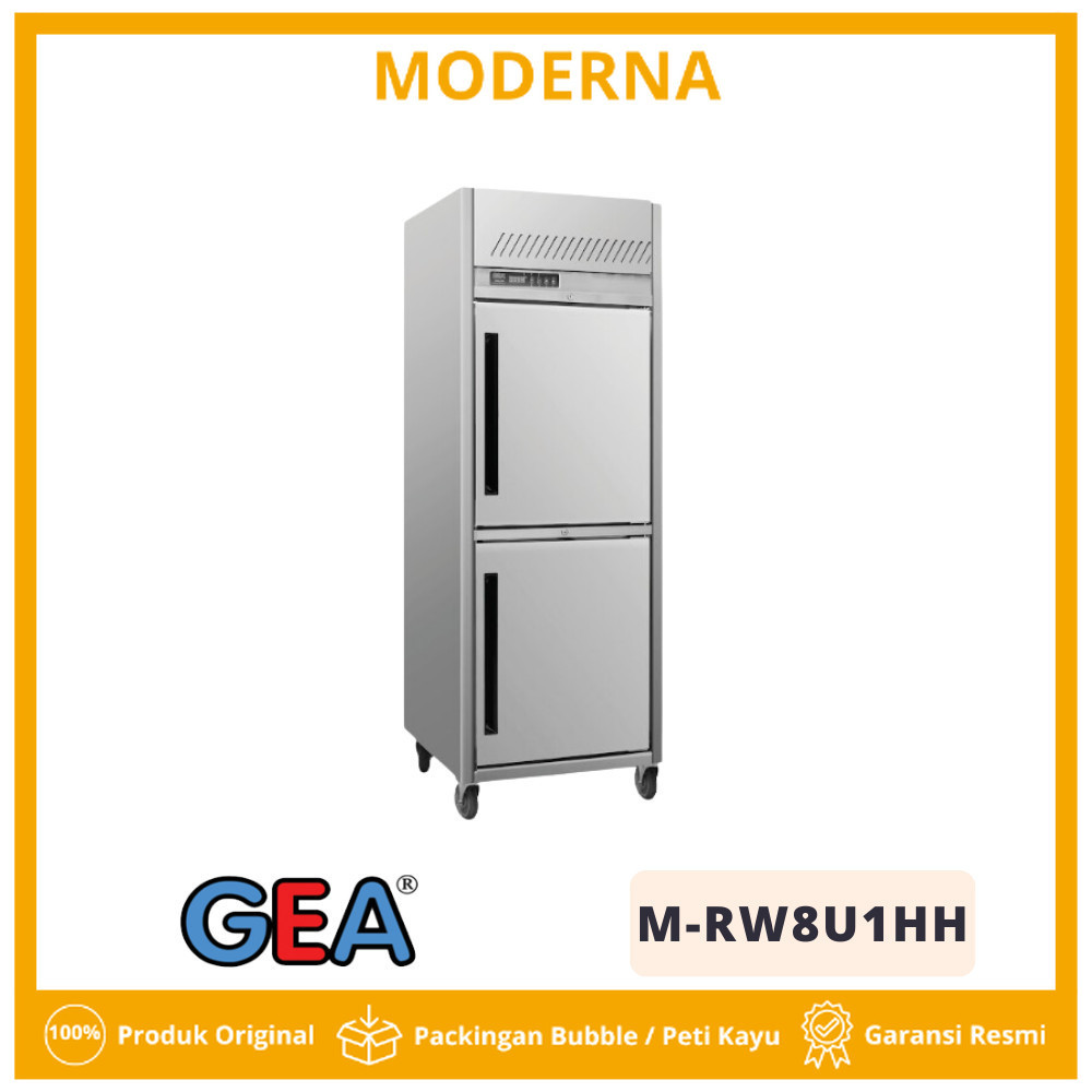 Jual Upright Chiller GEA M-RW8U1HH Kulkas Chiller 2 Pintu Stainless ...