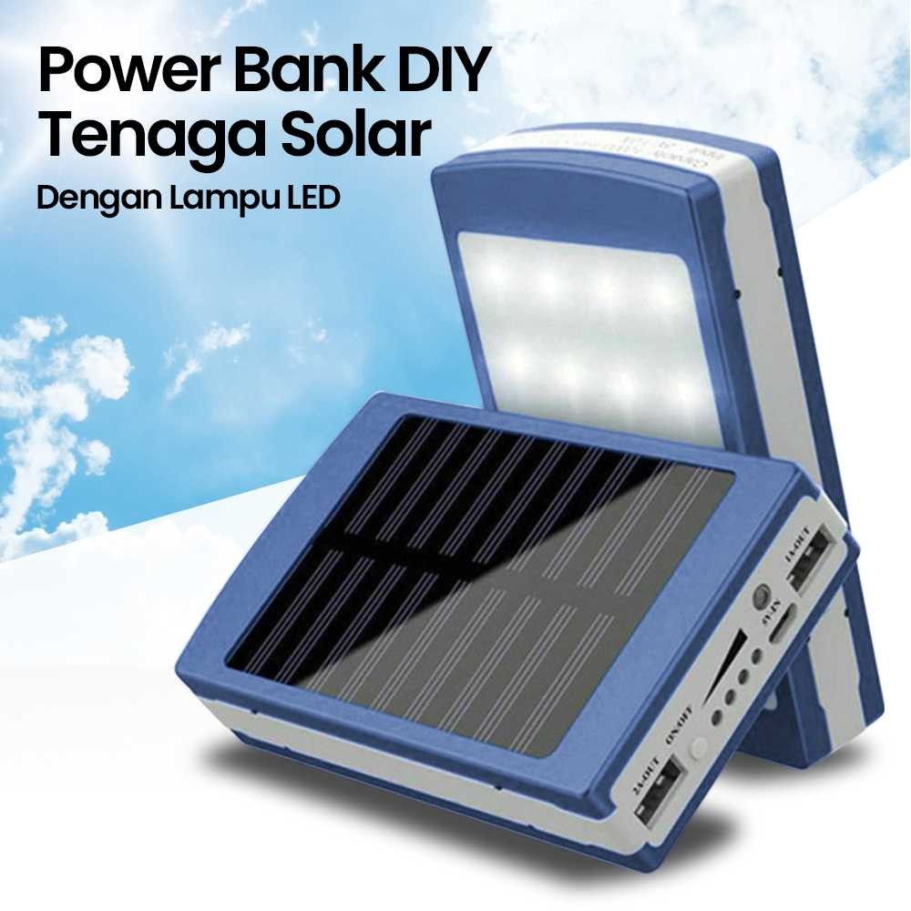 Jual Rovtop Power Bank DIY Tenaga Solar dengan Lampu LED - 4NB1 ...
