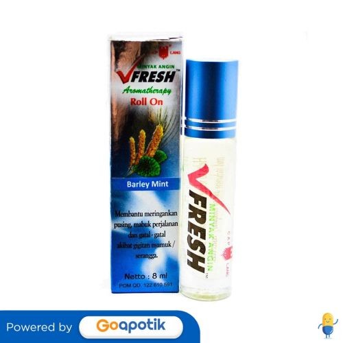 Jual Vfresh Minyak Angin Aromateraphy Barley 8 Ml | Shopee Indonesia
