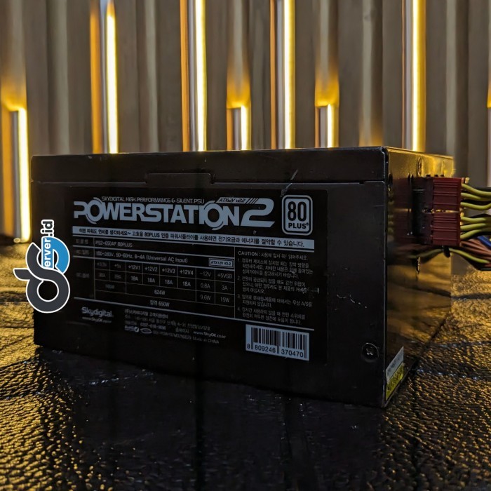 Jual PSU Powerstation 2 650W 80 Plus (PS2-650AF) | Shopee Indonesia
