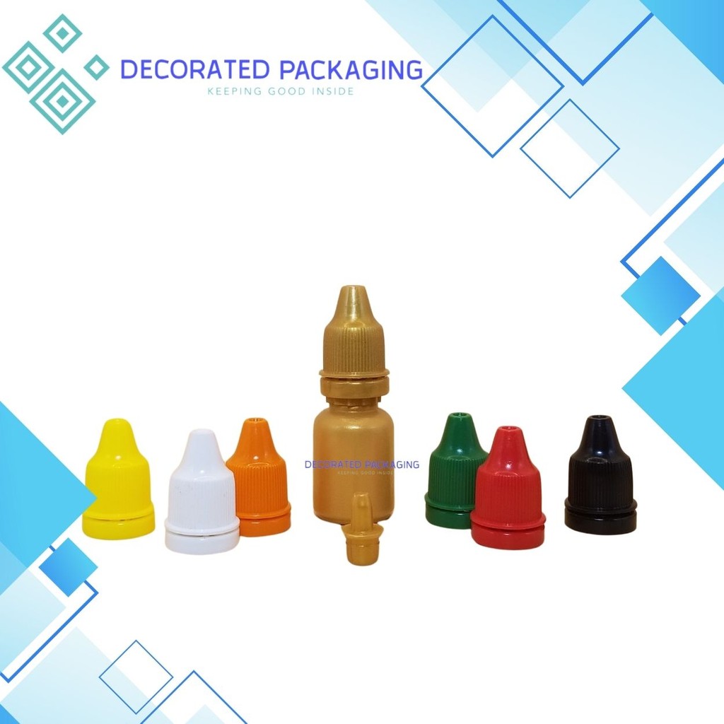 Jual Botol Tetes Mata 10 ml Gold Sumpel Gold / Botol Tetes Mata / Botol ...