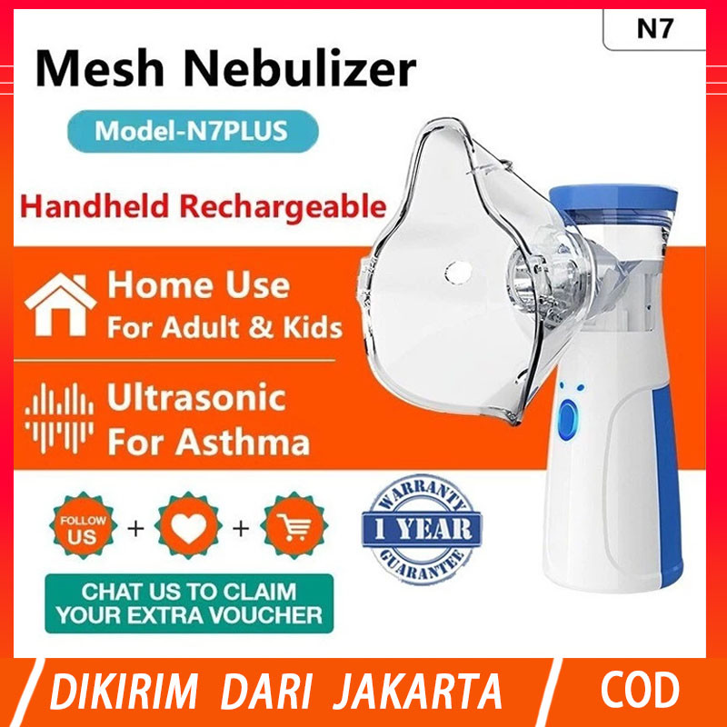 Jual 【Ready stok】N7 Plus Nebulizer Portable / alat Nebulizer Anak ...