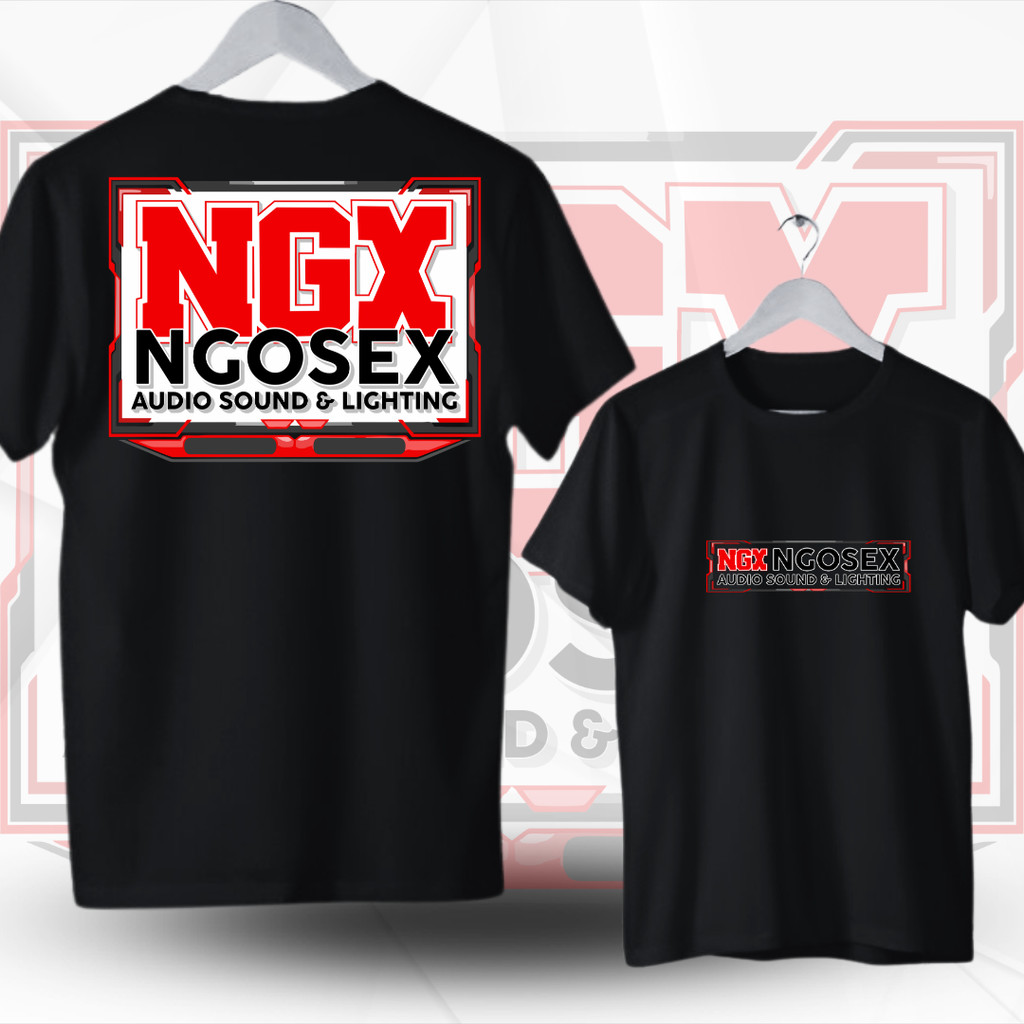 Jual KAOS NGX NGOSEX AUDIO SOUND AND LIGHTING (A) | Shopee Indonesia