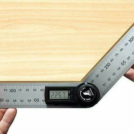 Jual SHINWA 62496 Busur Derajat Digital 30cm dengan fungsi penahan ...