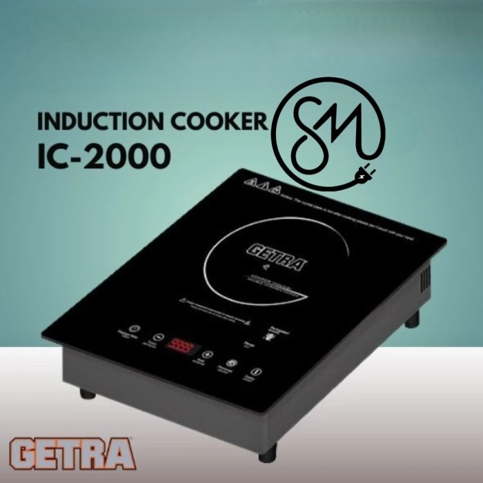 Jual Kompor Induksi Getra IC-2000 Induction kompor listrik IC2000 low ...