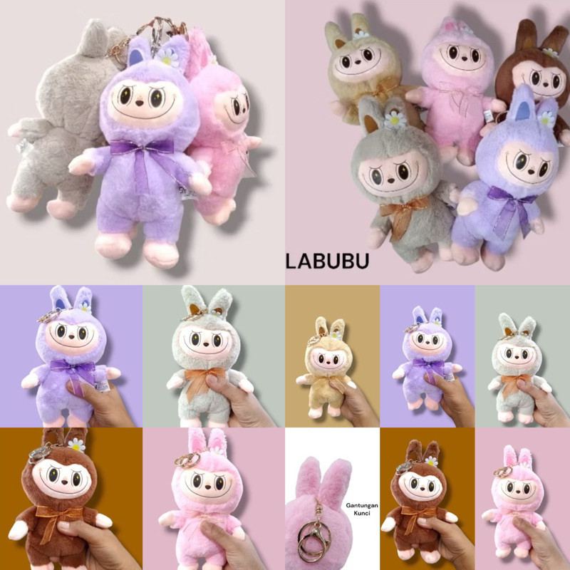 Jual COD (COD)UKURAN BESAR LABUBU/Mainan Gantungan Kunci Boneka Labubu ...