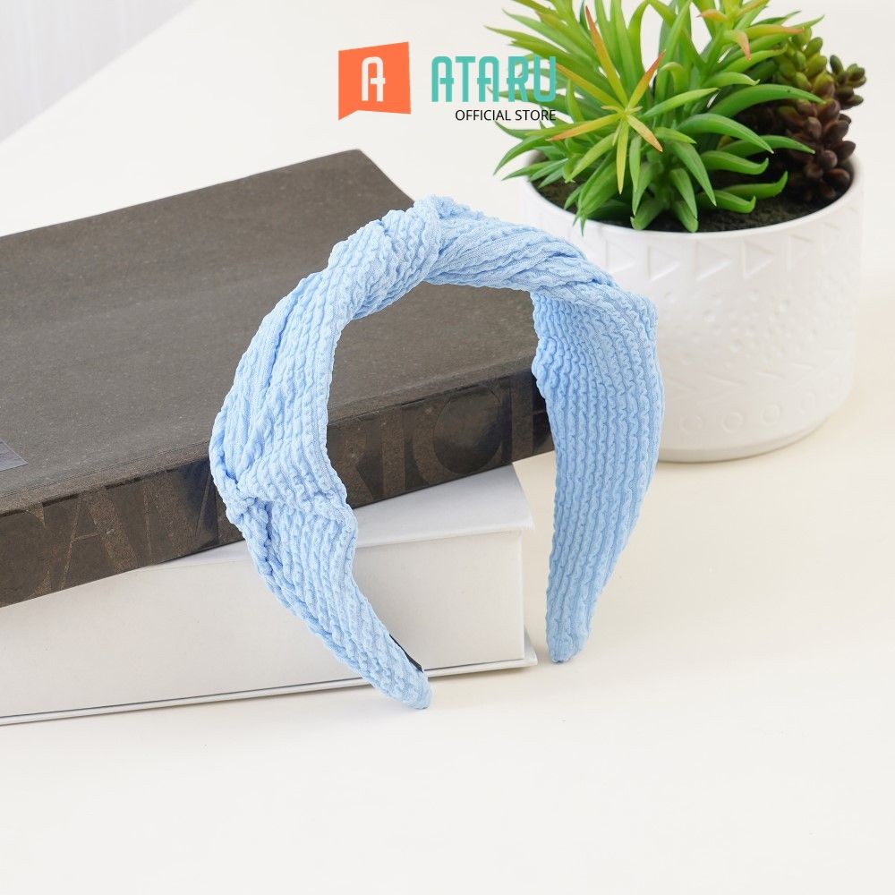 Jual Ataru Bando Twisted Texture - Biru Headband Aksesoris Rambut ...