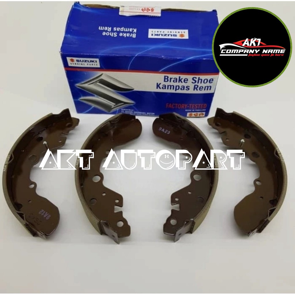 Jual Brake shoe tromol rear kanvas kampas rem belakang Suzuki APV 1set | Shopee Indonesia