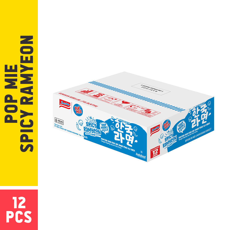 Jual CTN - Popmie Korean Spicy Ramyeon 71 Gr | Shopee Indonesia